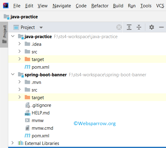 IntelliJ IDEA Import Open Multiple Project In Single Window Websparrow